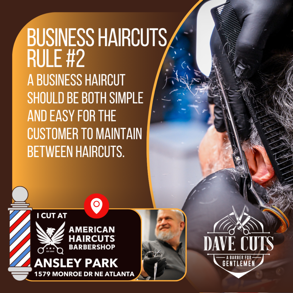 My Five Rules of Business Haircuts – Dave Green the Barber